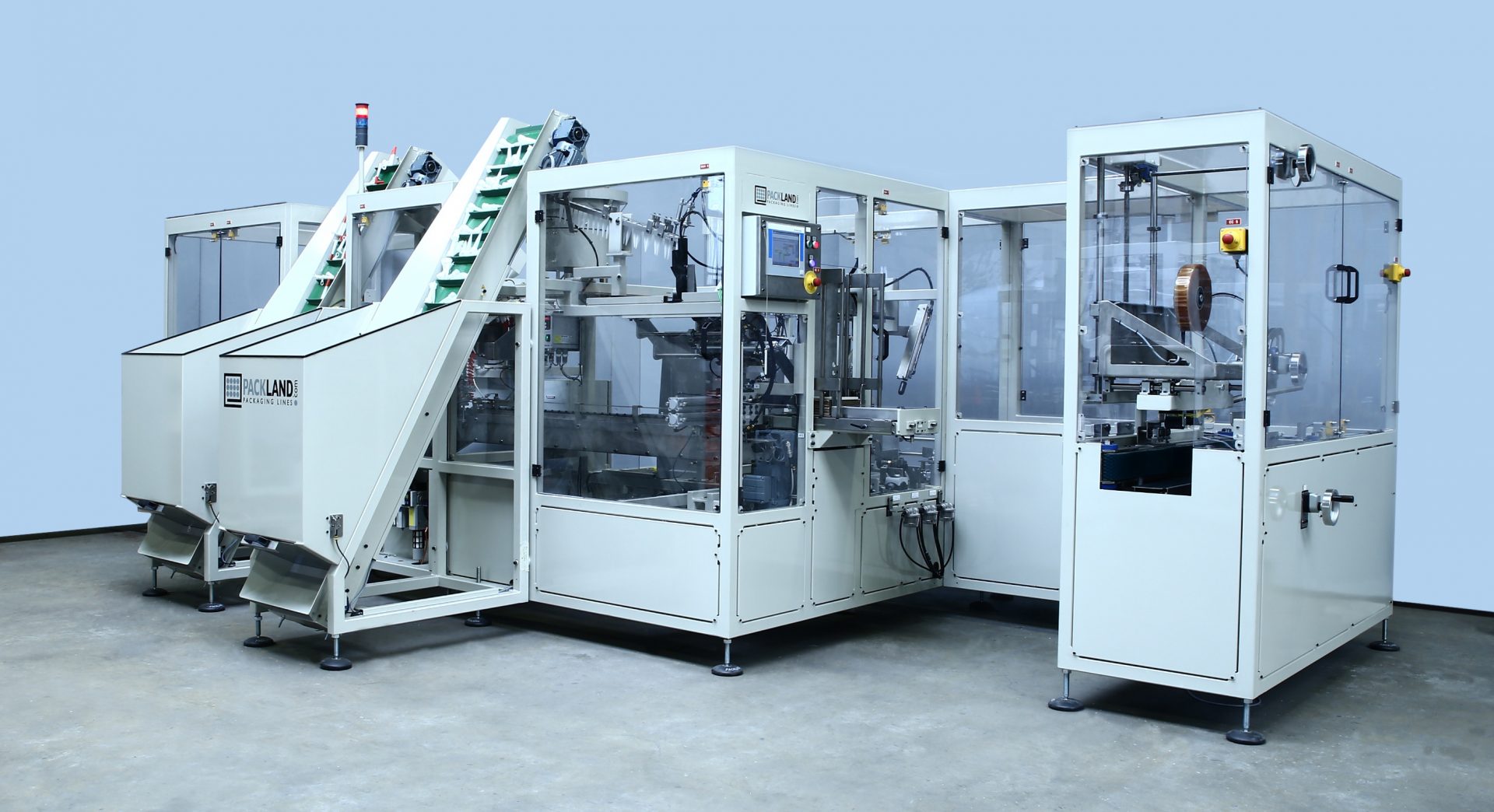 Packland Fastpack 310/400mL - Packland process mechanization